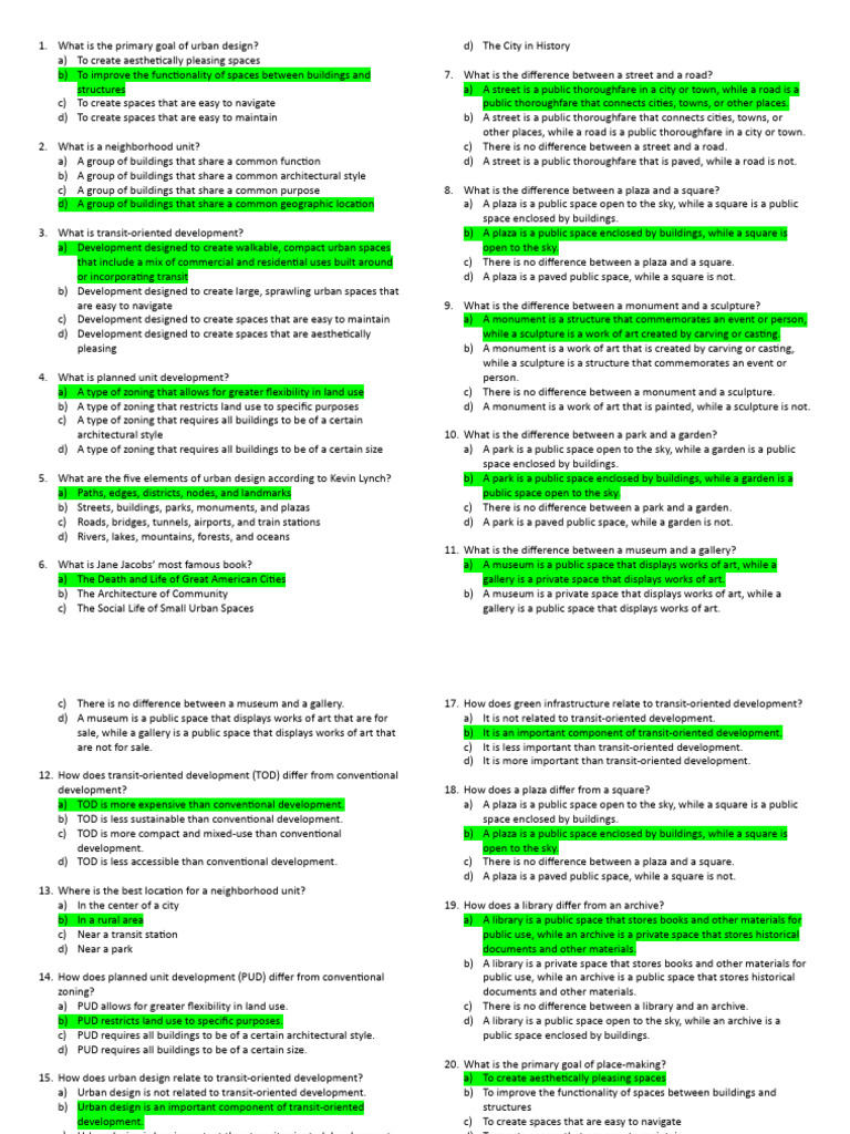 Finals Planning | PDF