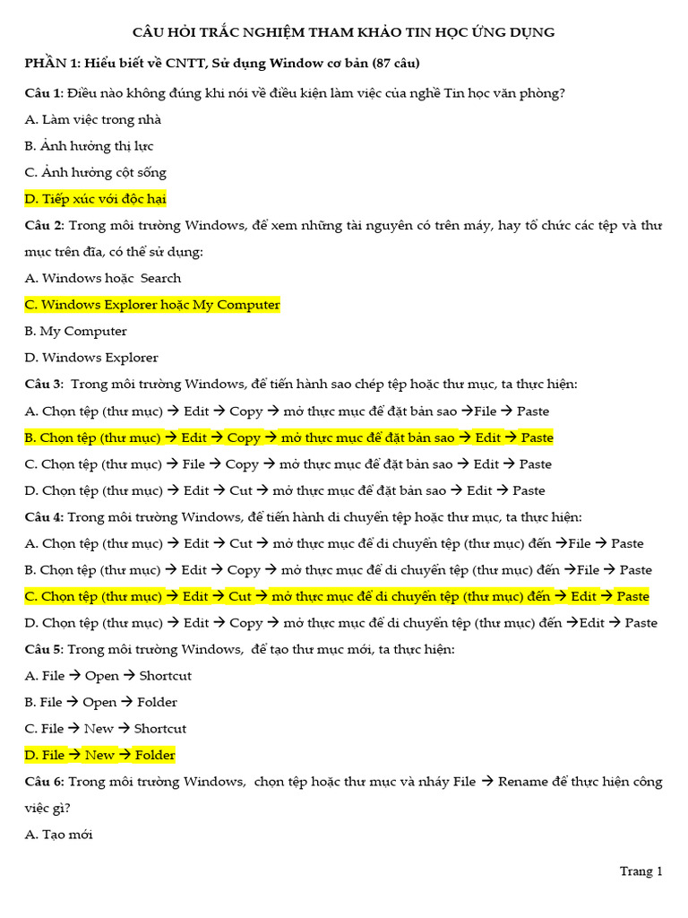 CAUHOITRACNGHIEM TT03 Coban | PDF