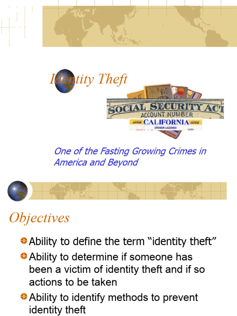 Identity Theft | PDF | Identity Theft | Phishing