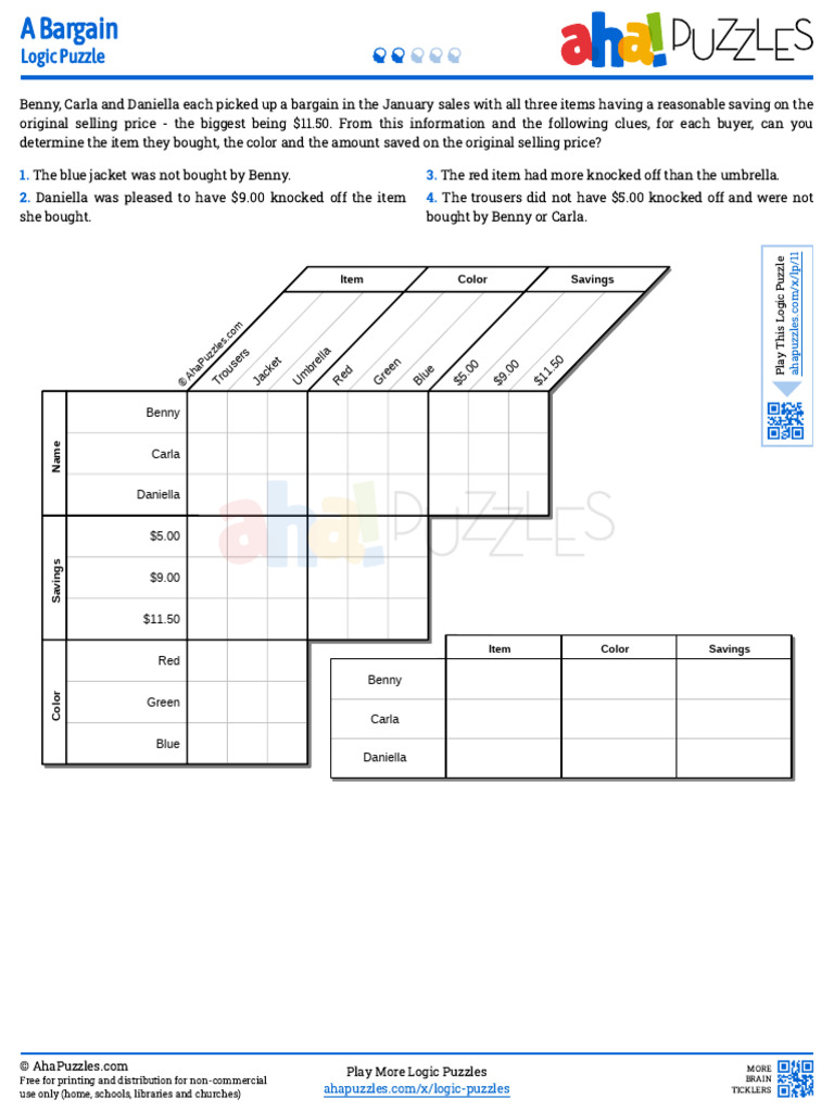 A Bargain | PDF