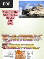 Spheroidal Weathering | PDF | Weathering | Rock (Geology)