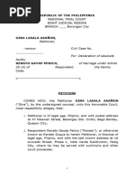 Sample of Nunc Pro Tunc Order | PDF | Politics | Social Science