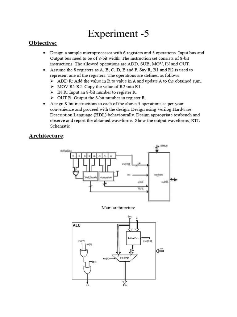 Lab Manual 5 | PDF | Computers