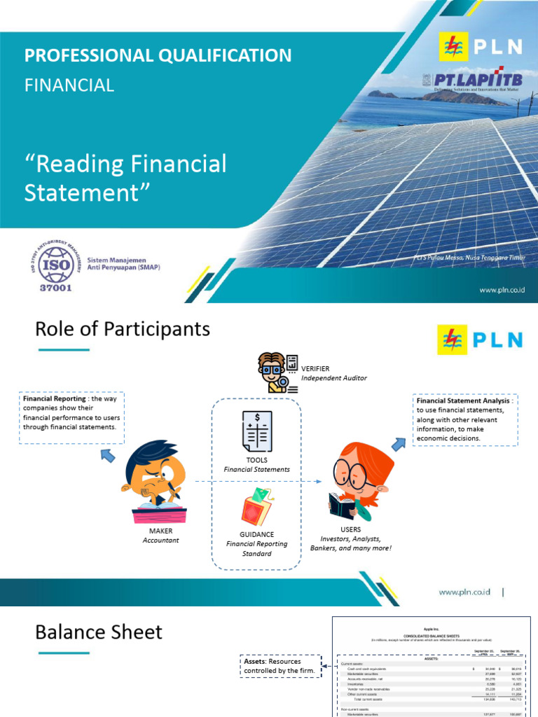 Reading Financial Statement | PDF