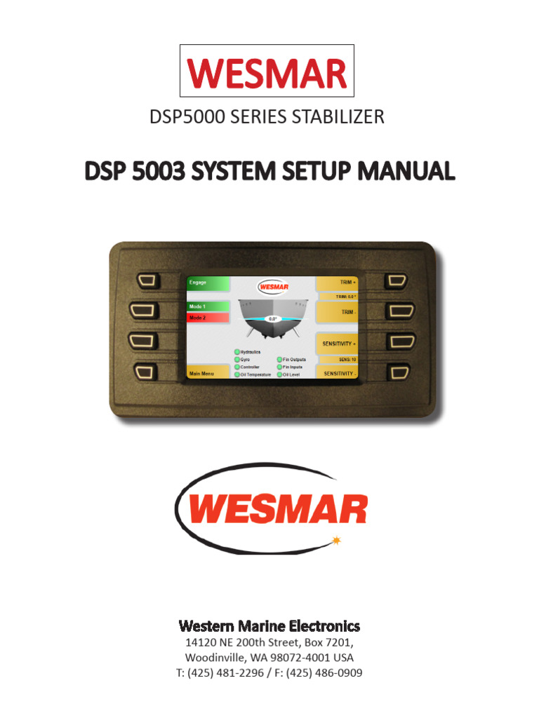 Dps5003 System Setup Manual | PDF