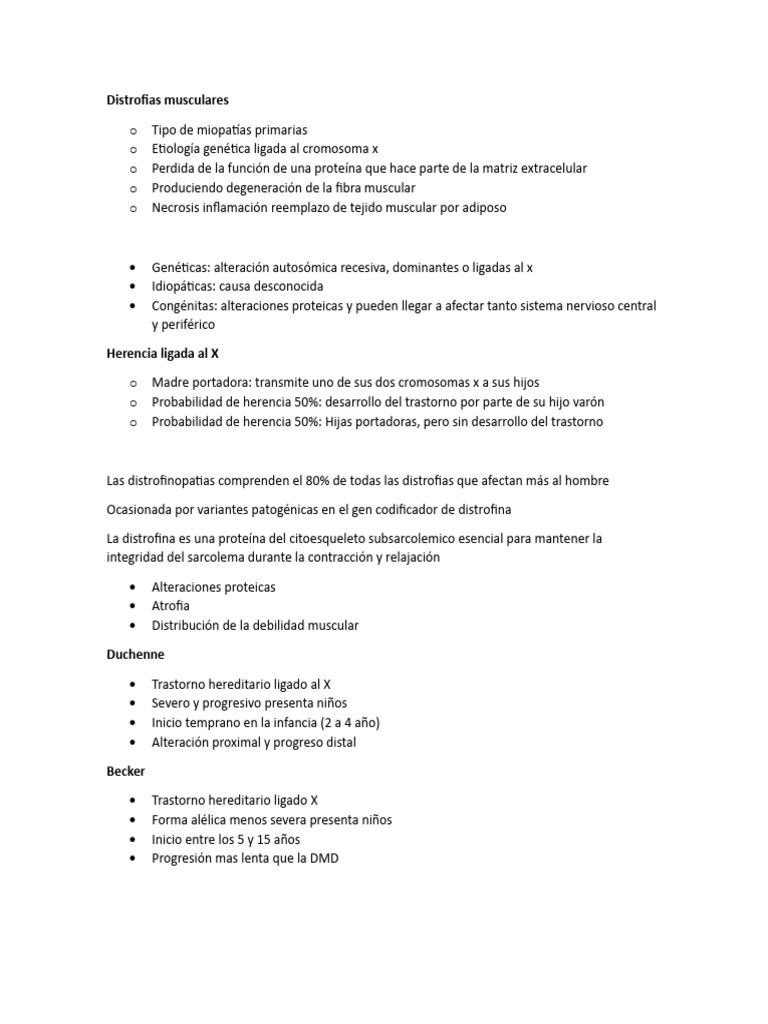Distrofias musculares DMD Y DMB | PDF | Sistema musculoesquelético | Epidemiología