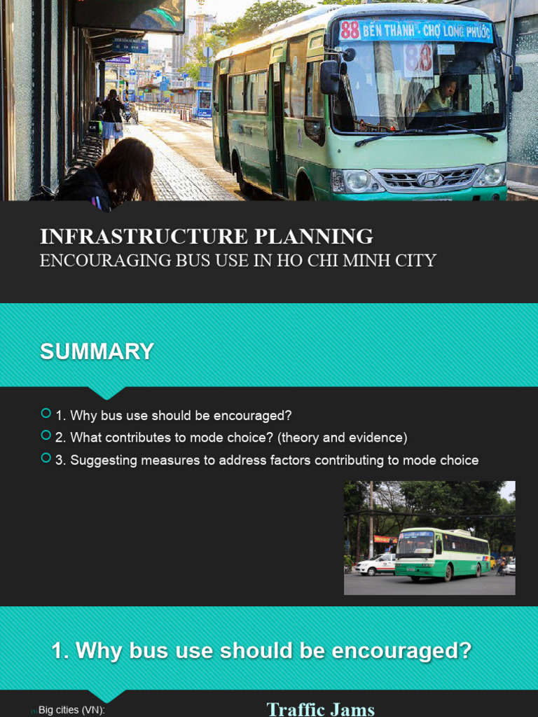 Bus Use Enhancement in Ho Chi Minh | PDF | Accessibility | Bus