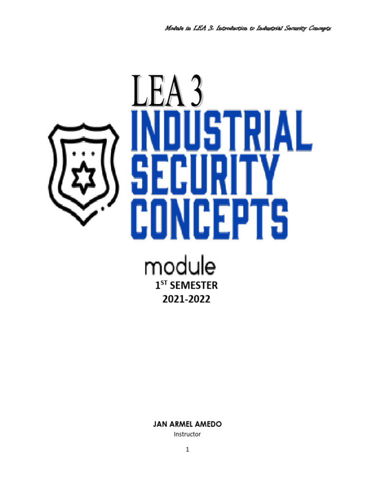 Evolution of Industrial Security Concepts | PDF | Information Security ...