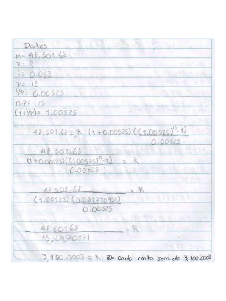 CARLOS TORRES_EJERCICIO ANUALIDAD_ CUESTIONARIO | PDF