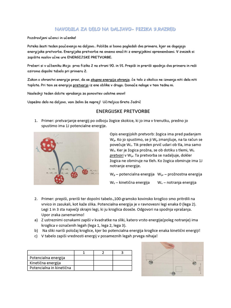 Energijske Pretvorbe | PDF