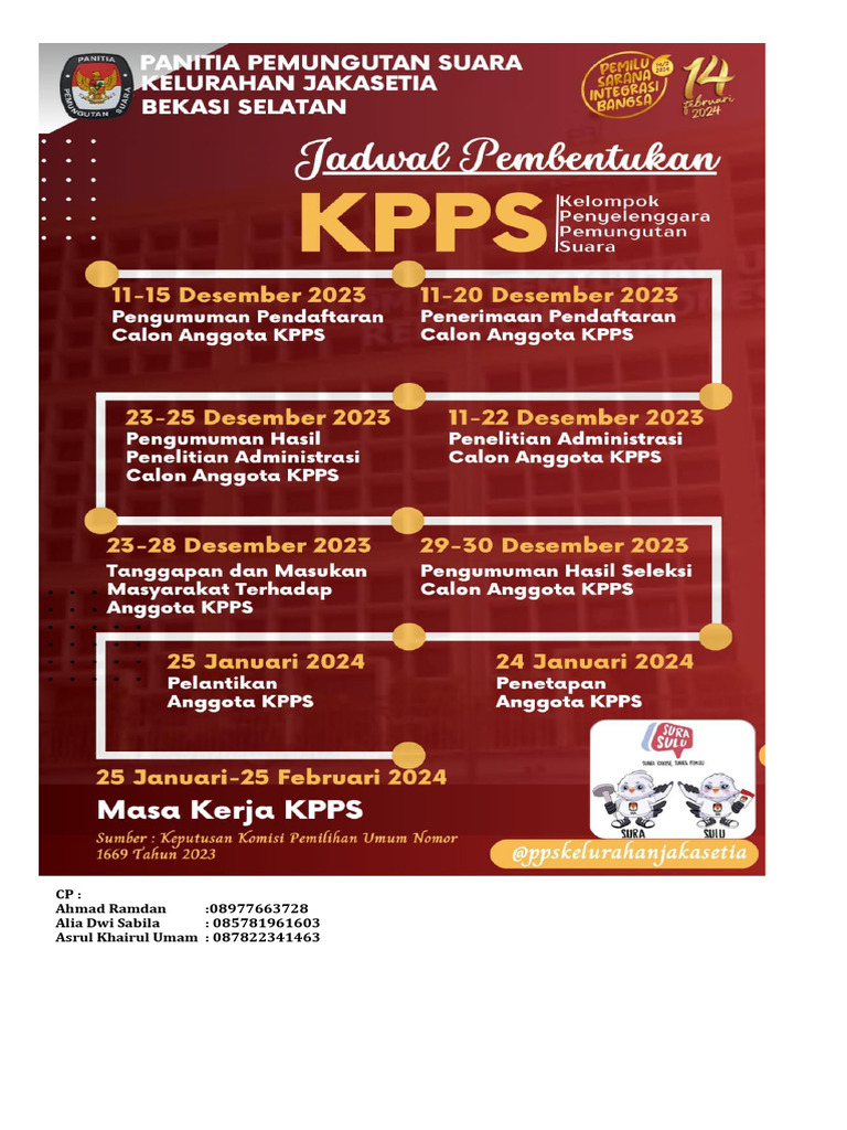 Surat Edaran Pembentukan Kpps | PDF