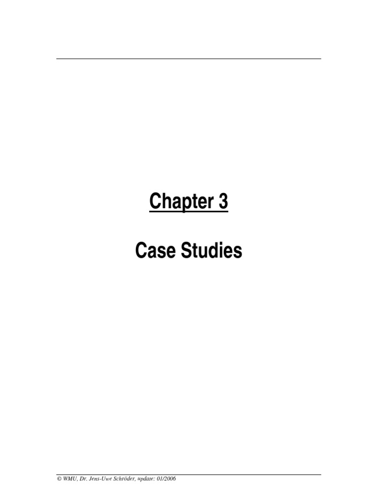 Case Studies | PDF