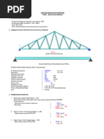 Penentuan Jarak Gording PDF | PDF