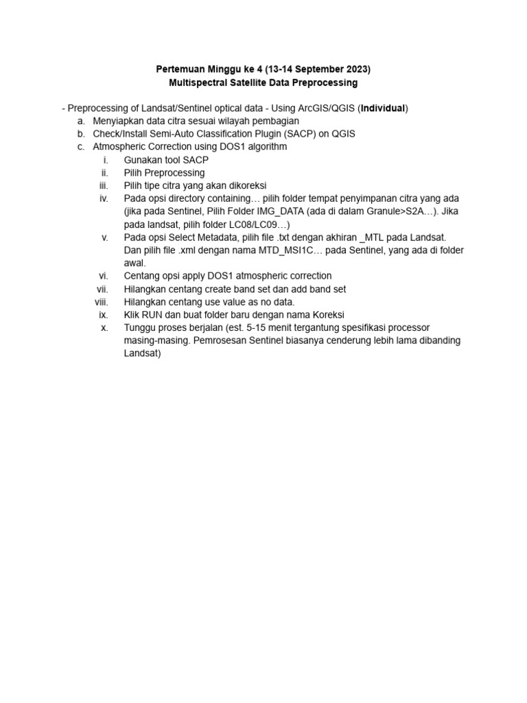 Praktikum RS - 002 Preprocessing | PDF | Metode & Bahan Ajar | Komputer