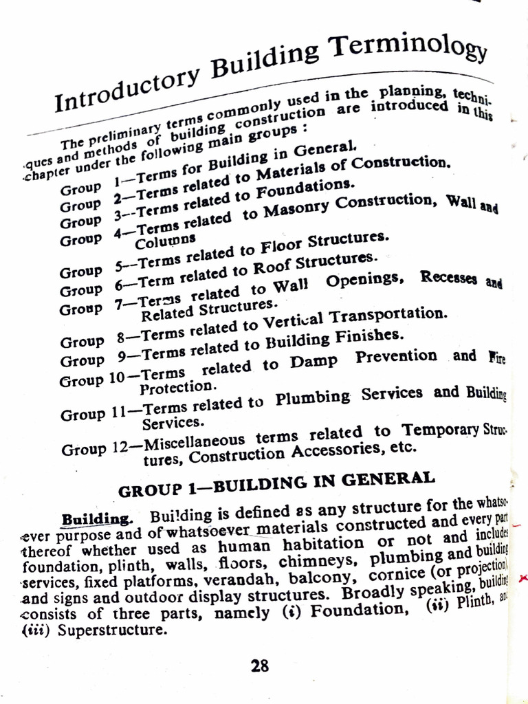 parts of building sem II | PDF | Basement | Stairs