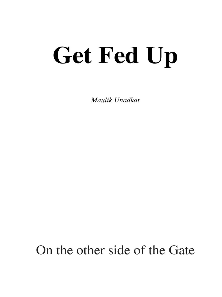 Transform Your Life: Get Fed Up! | PDF | Ios | I Phone