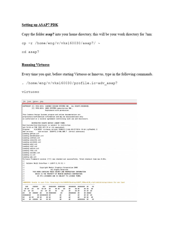 ASAP7 Tutorial | PDF | Spice | Computer Science