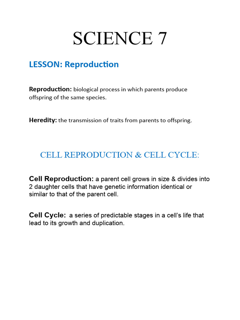 Science 7 Eme | PDF