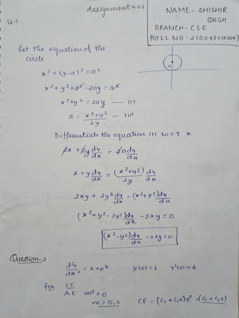 Mathematics 123 | PDF