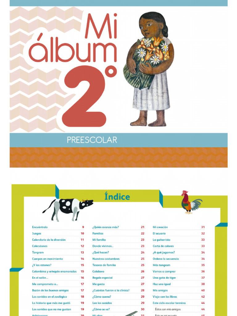 Mi Album 2a Imprimir En Tamaño Oficio Pdf