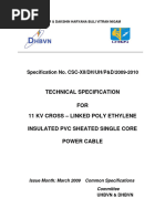 BESCOM Technical-Specification-HT-UG-Cables | PDF | Insulator ...