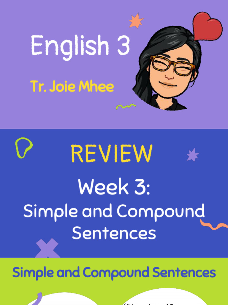1st Quarter - Week 4 - English 3 (Kinds of Sentences) | PDF | Sentence (Linguistics) | Question