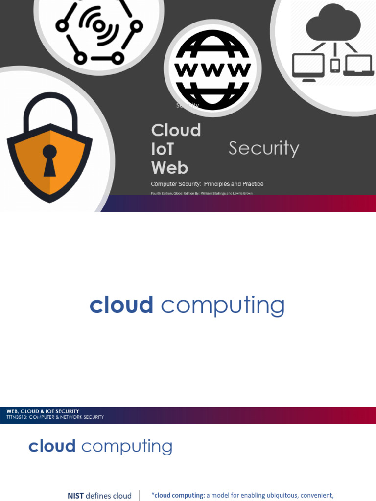 Web, Cloud IOT Security - Compressed | PDF