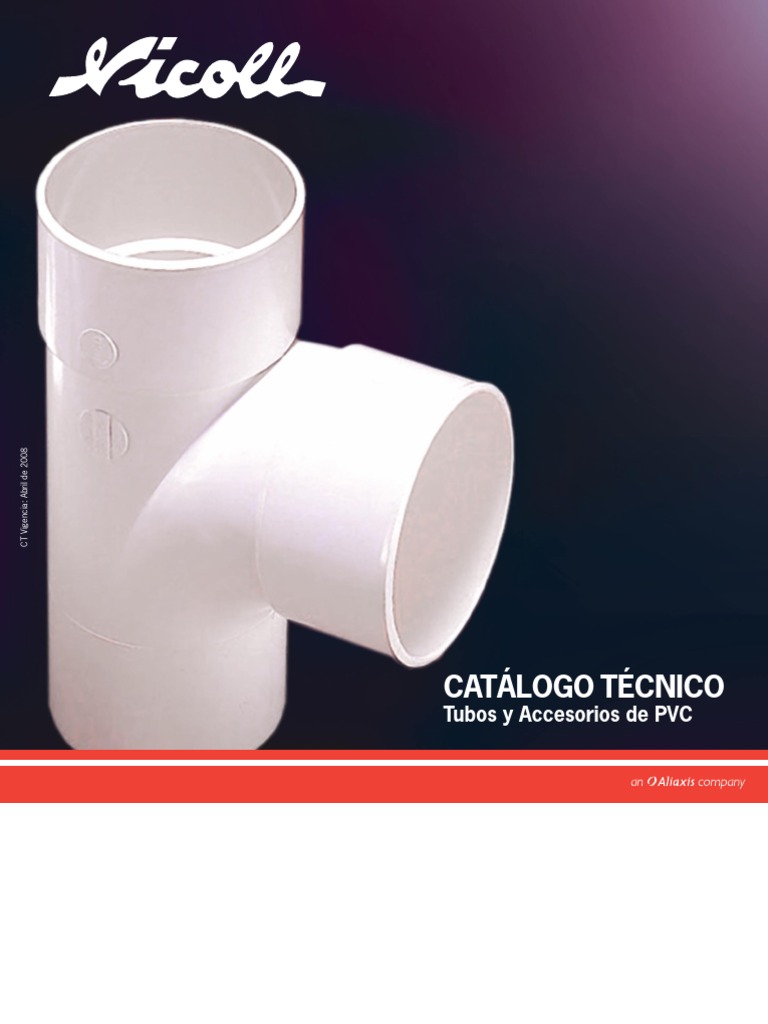 Catalogo PVC | PDF | Tubería (transporte de fluidos) | El plastico