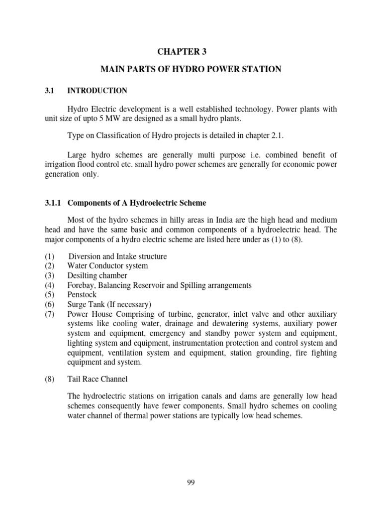 chap3 | PDF | Turbine | Hydroelectricity