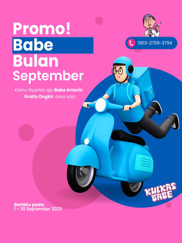 Promo September Babe Untuk Cah Cah | PDF