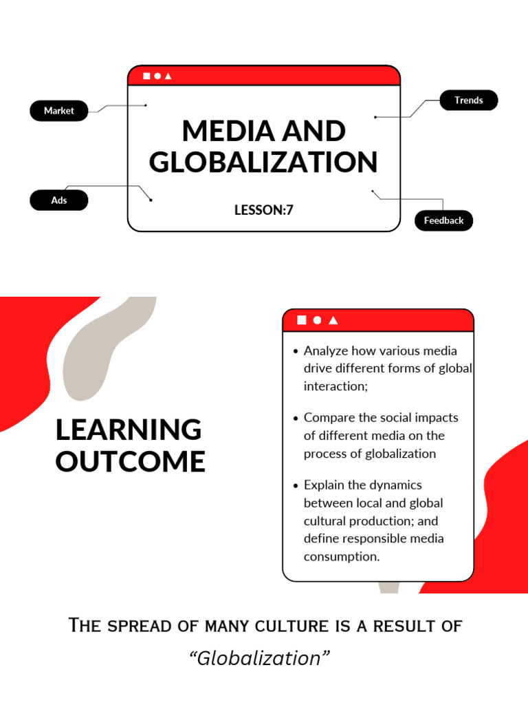 Lesson 7 Media and Globalization | PDF