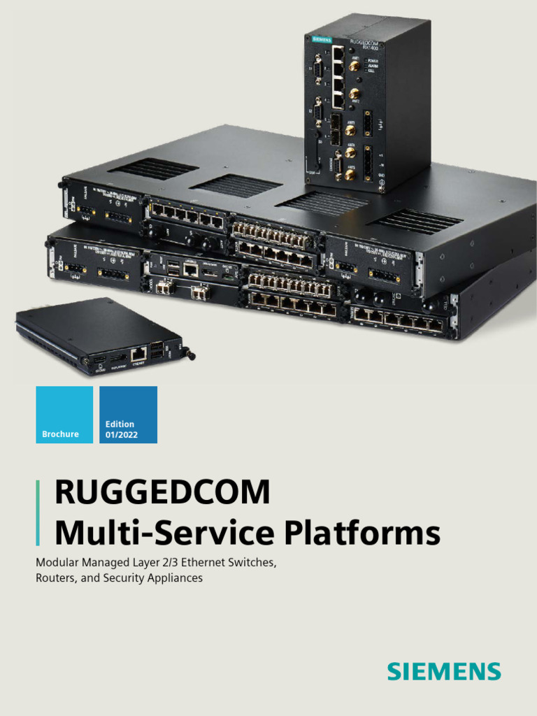 RUGGEDCOM Multi Service Platform | PDF