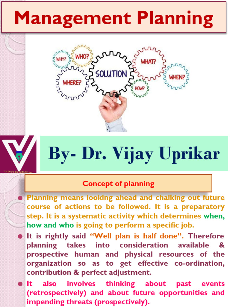 POM Planning | PDF | Business