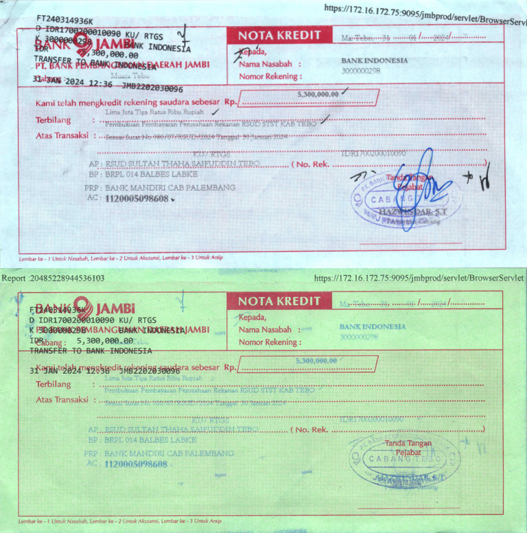 bukti setor PME | PDF