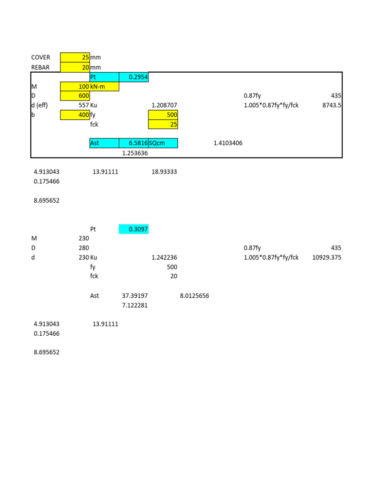 Beam Design | PDF | Reinforced Concrete | Steel