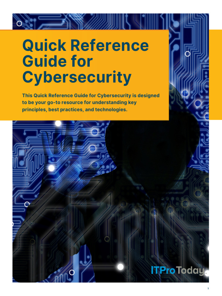Reference Guide For Cybersecurity | PDF | Security | Computer Security