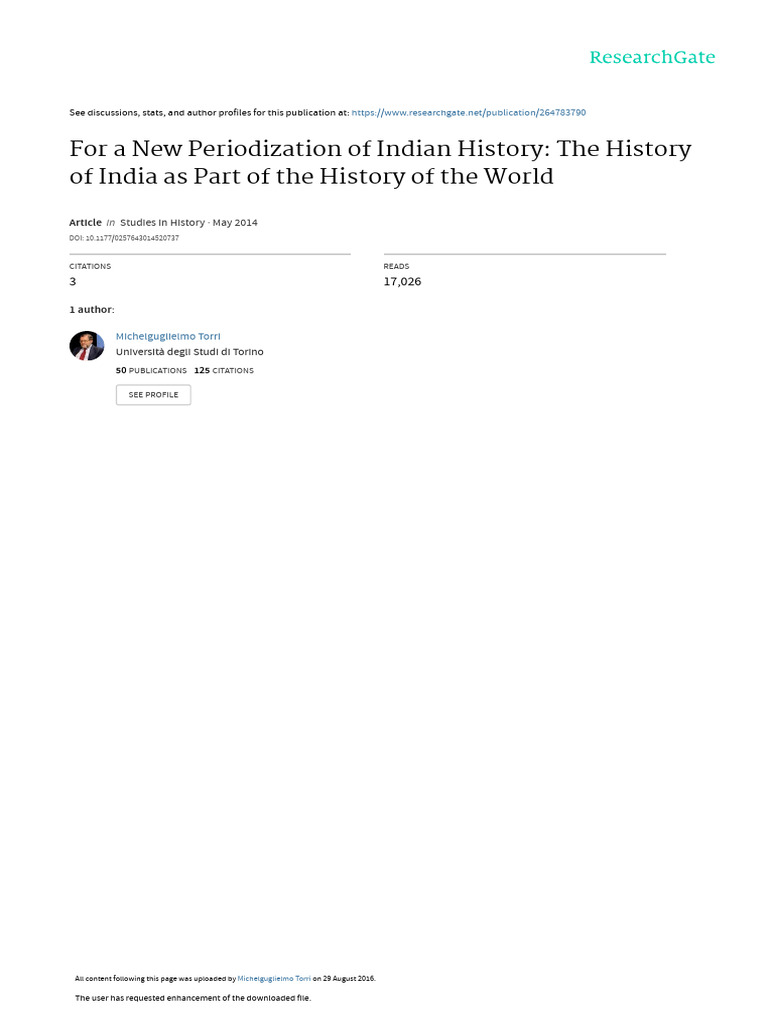 New Perspectives on Indian History | PDF | History