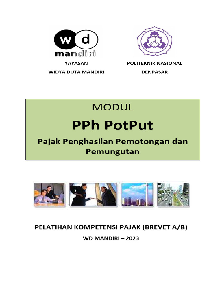 02 Modul PPh PotPut Edit 2023 | PDF