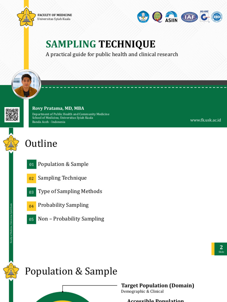 Sampling Technique for Public Health and Clinical Research | PDF ... Sampling Technique for Public Health and Clinical Research | PDF ...