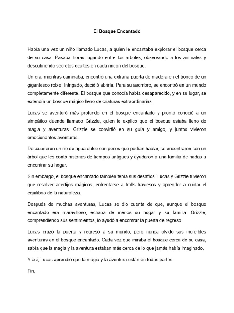 Aventuras en el Bosque Encantado | PDF | Luna | Espacio exterior