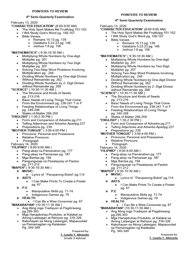 4th Semi Pointers | PDF