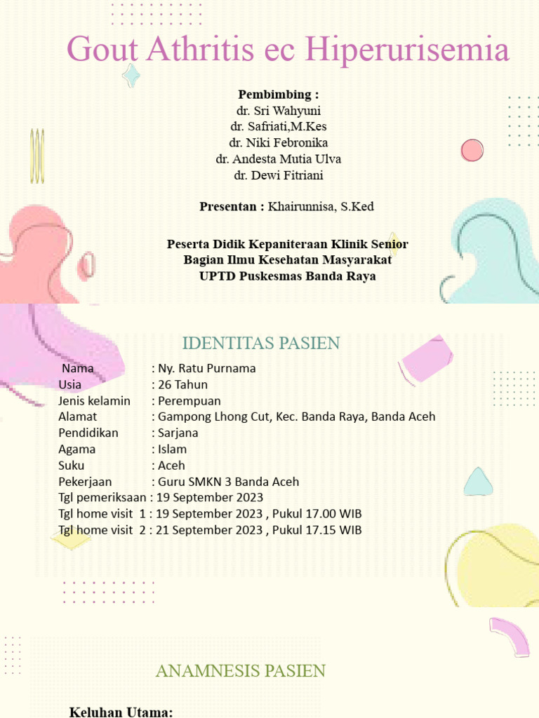 Case Report Banda Raya Ikm 2 | PDF