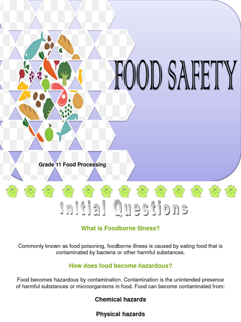 Food Safety | PDF