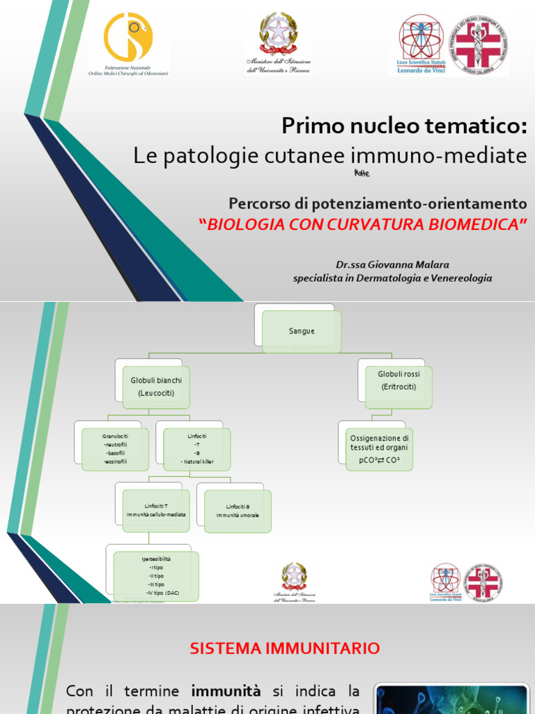 Le Patologie Cutanee Immuno-Mediate | PDF
