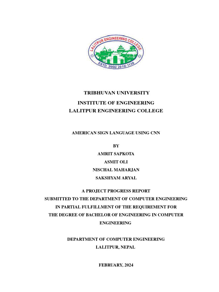 American - Sign - Language - Progress Final | PDF