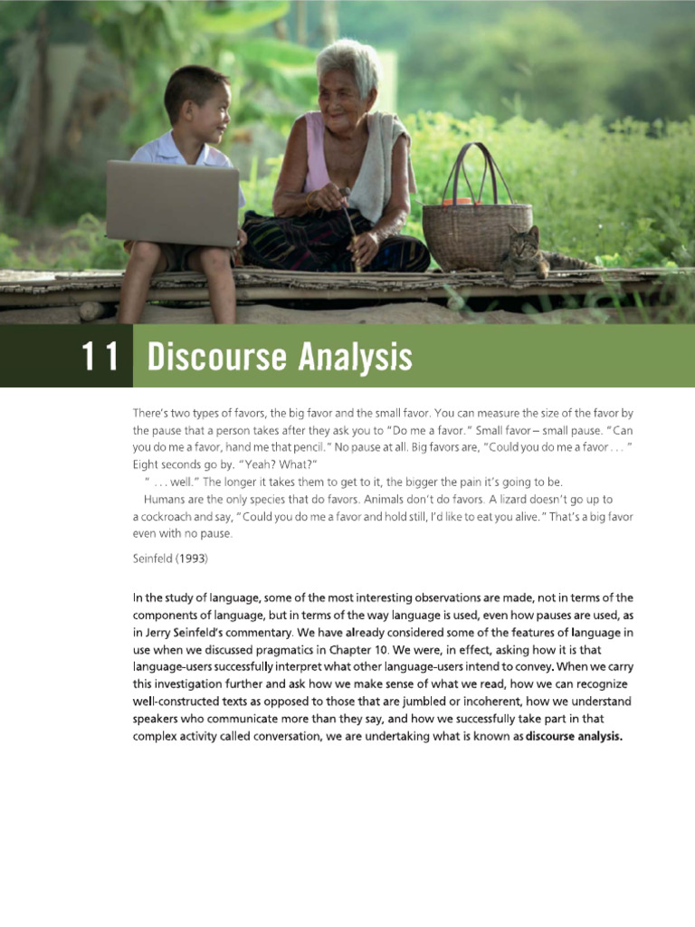 Discourse Analysis Yule | PDF