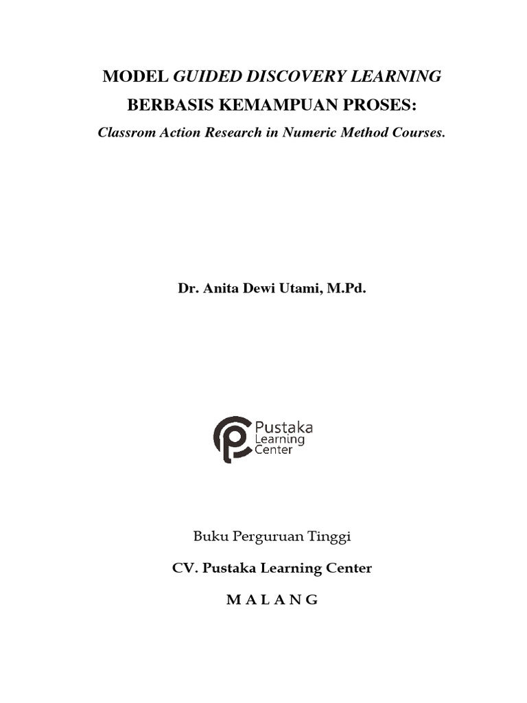 Model Guided Discovery untuk Metode Numerik | PDF | Karier & Perkembangan