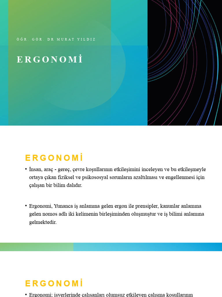 5 Ergonomi | PDF