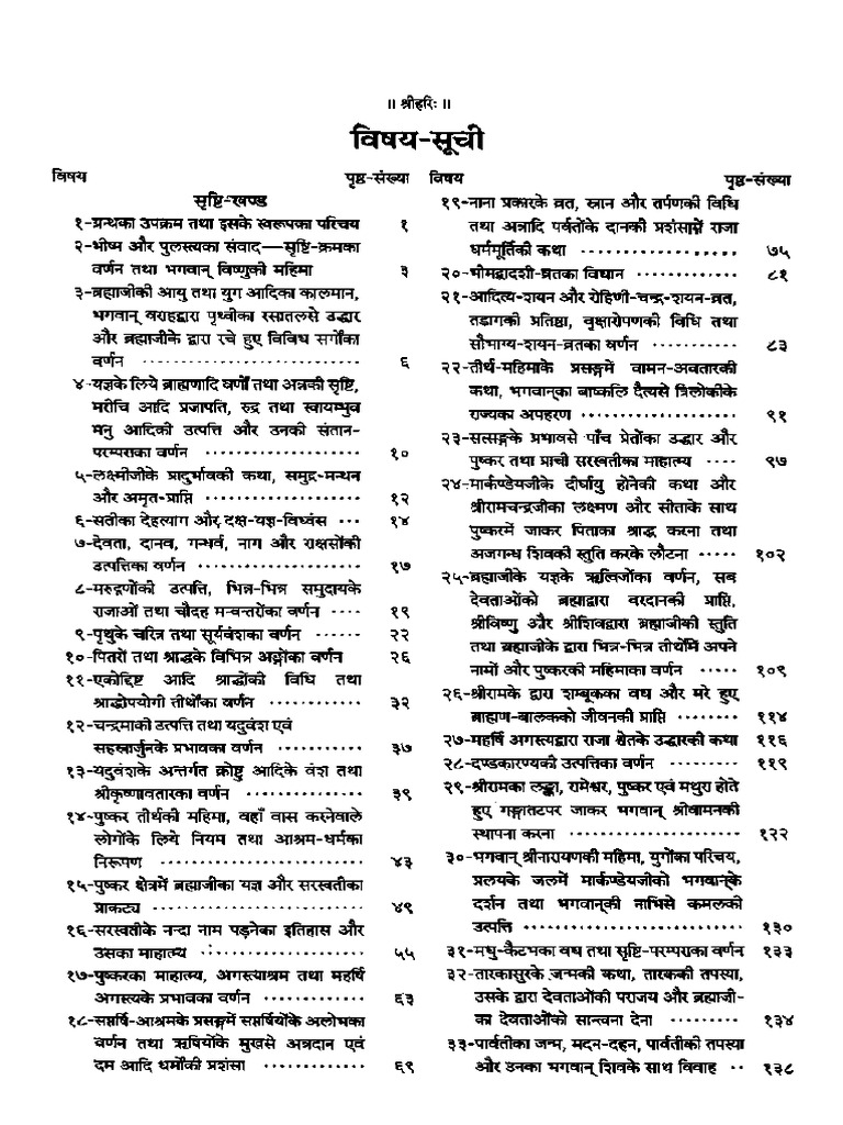 Padma Puran - Gita Press - Compressed (1) - Removed | PDF