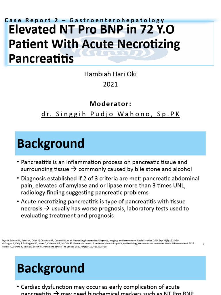 EN - Gastro - Acute Necrotizing Pancreatitis | PDF
